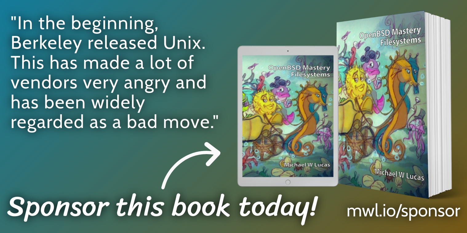 Blog – Michael W Lucas